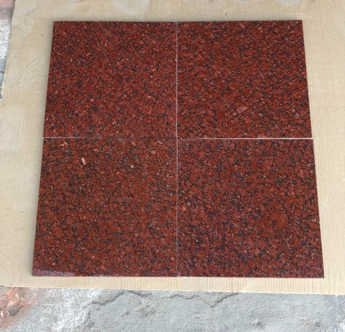 Ming Red Granite Tile - Polished | Stone & Tile Shoppe