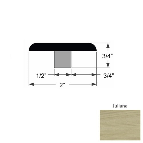 Monarch Plank Regent Juliana Urethane Wood Flat T Molding — Stone ...