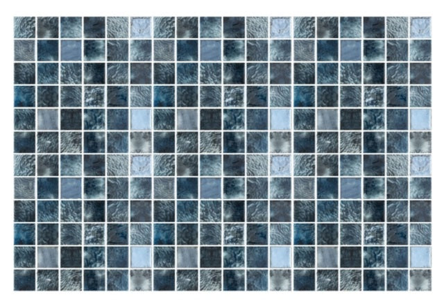 Tesoro Aquatica Vanguard Arrecife Grey Irridus Glossy Glass Mosaic ...