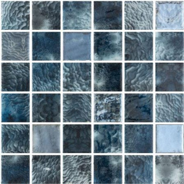 Tesoro Aquatica Vanguard Arrecife Grey Glossy Glss Mosaic — Stone ...