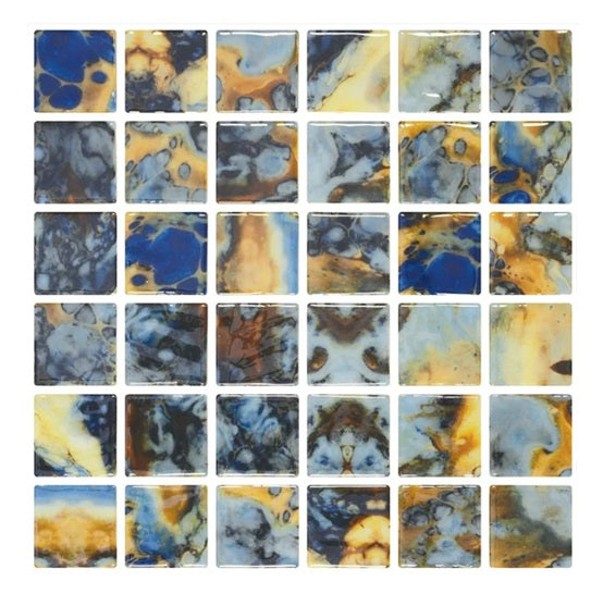 Tesoro Aquatica Vanguard Print Glossy Glass Mosaic | Lowest Price ...