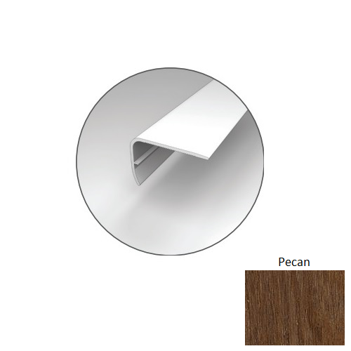 Mohawk Founder's Trace 841 Pecan Urethane Overlap Stair Nose — Stone ...