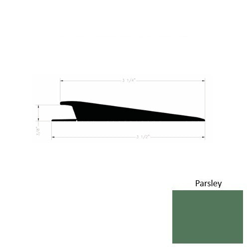Roppe Solid 684 Parsley Rubber Rolling Traffic Transition — Stone ...