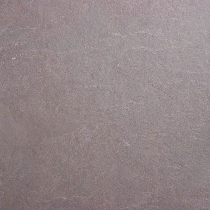 Full Tile Sample - Plum Slate Tile - 4" x 18" x 3/8" Natural Cleft Fac ...