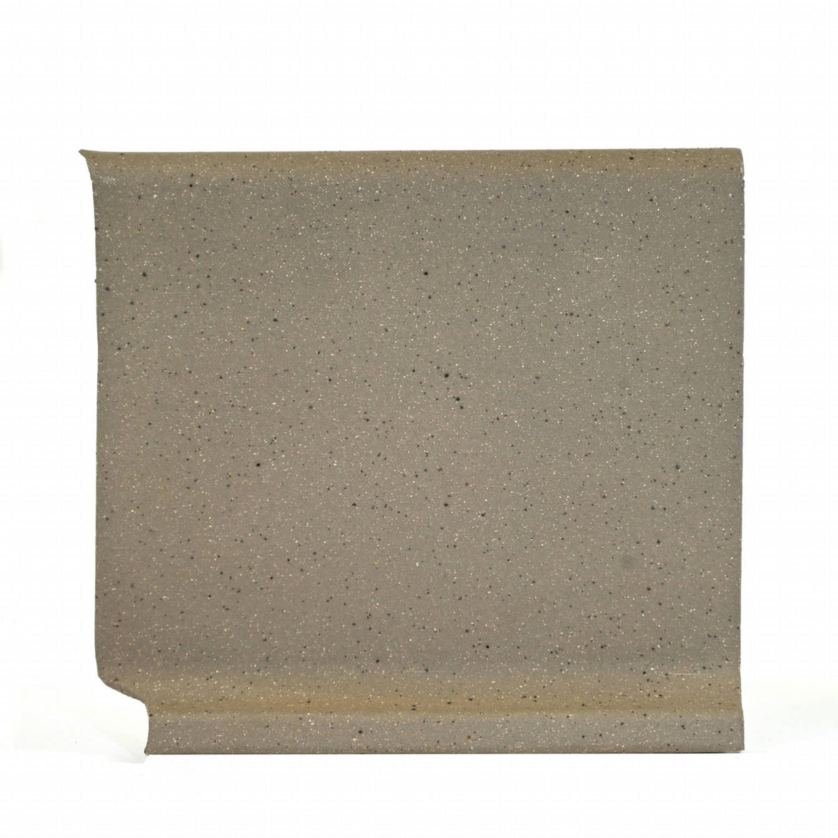 Florenza Ceramic Ironspot Puritan Grey Matte Quarry Inside Cove Base ...