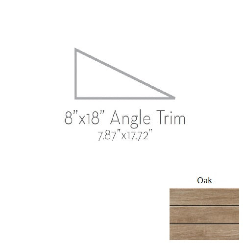 Emser Radiant Oak Matte Porcelain Angle Trim | Lowest Price — Stone ...