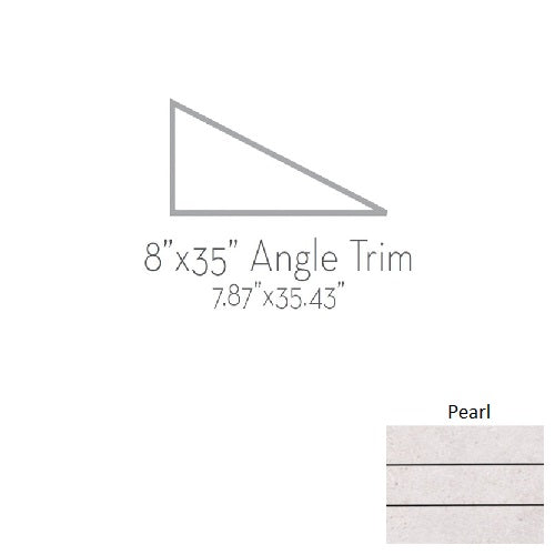 Emser Radiant Pearl Matte Porcelain Angle Trim | Lowest Price — Stone ...