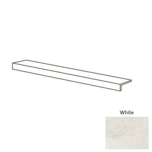 Daltile Rekindle RK10 White Matte Porcelain Coping | Lowest Price ...