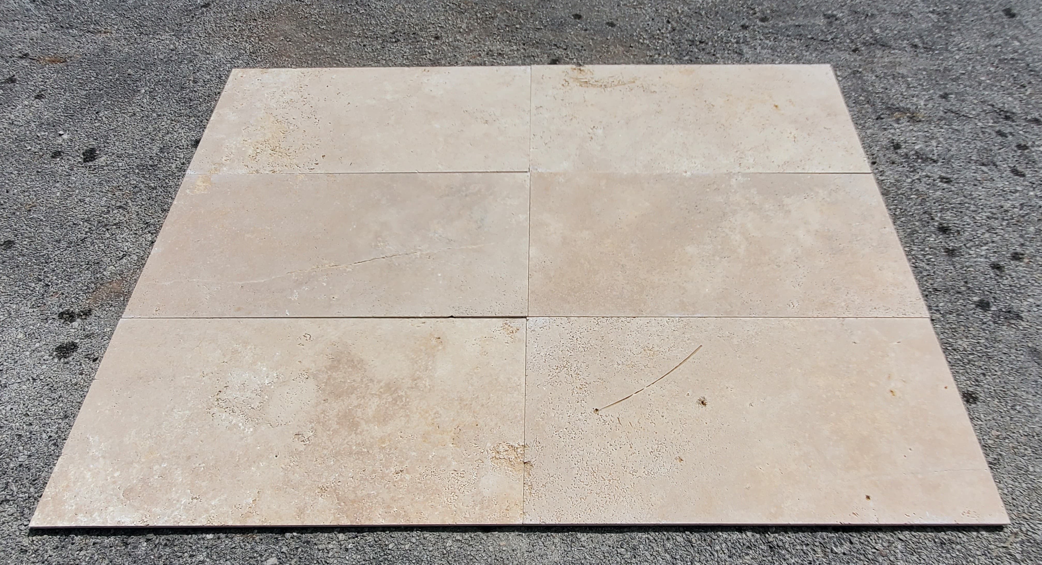 Riviera Brushed Travertine Tile | Lowest Price — Stone & Tile Shoppe, Inc.