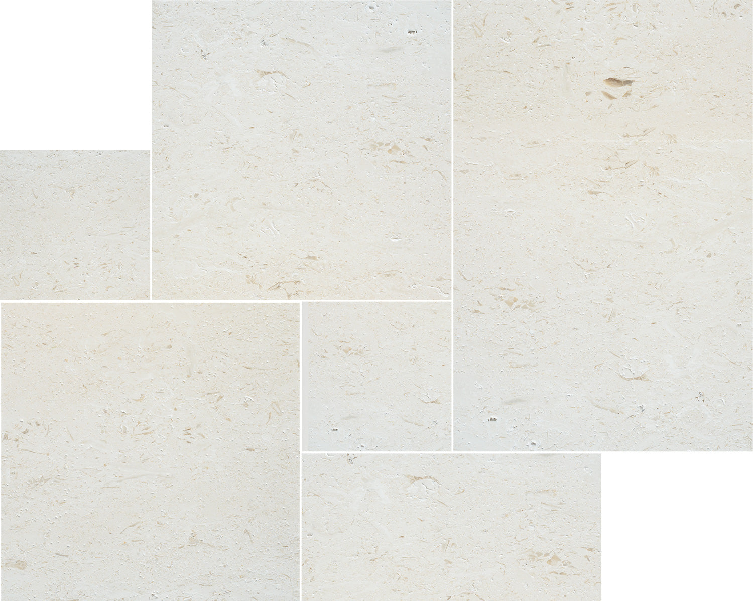 Ocean Reef Shellstone Tumbled Limestone Versailles Pattern | Lowest ...