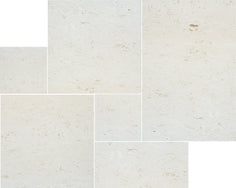 Ocean Reef Shellstone Tumbled Limestone Versailles Pattern | Lowest ...