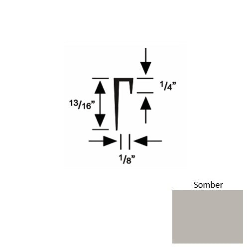 Roppe Solid 671 Somber Rubber Cove Cap Square | Lowest Price — Stone ...
