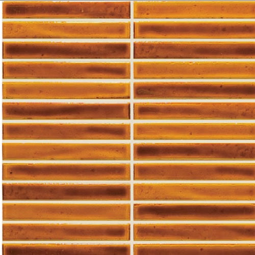 Marazzi Cotto Revival CV57 Spice Crackle Glossy Ceramic Mosaic — Stone ...