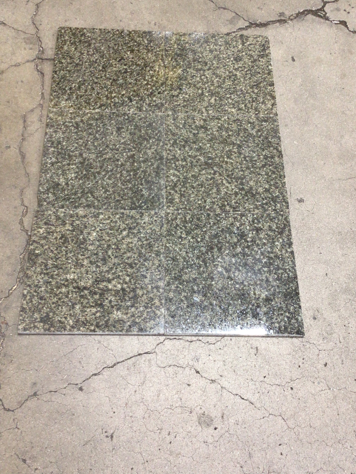 Full Tile Sample - Spring Green Granite Tile - 12" x 12" x 3/8" Polish ...