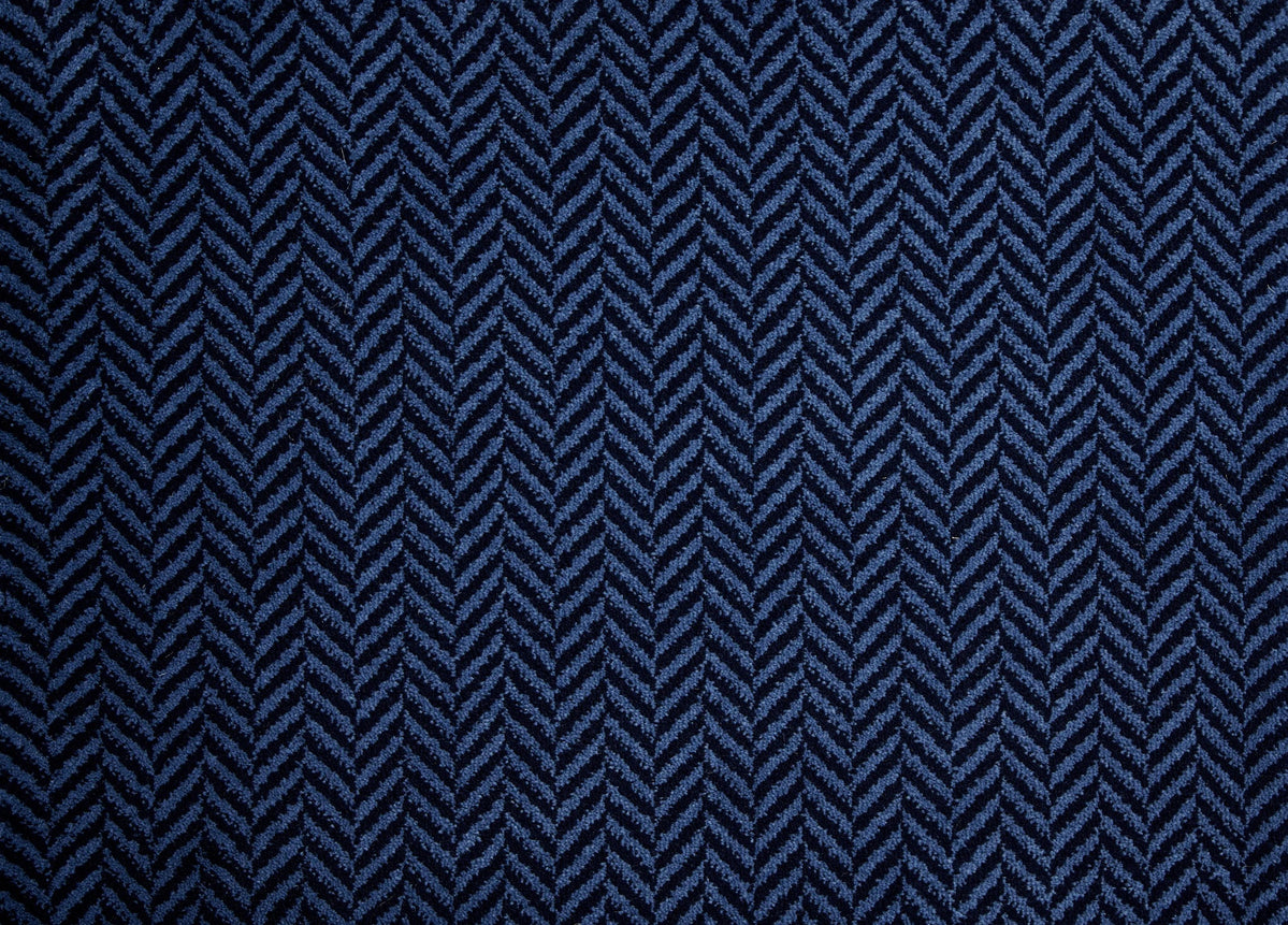 Stanton Enchanted Phenomenon Royal Blue Pattern Polypropylene Carpet ...