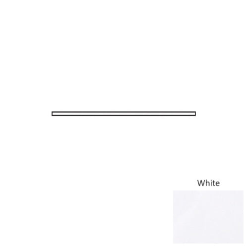 Tesoro Classic White Glossy Ceramic Quarter Round | Lowest Price ...