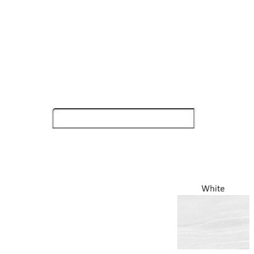 Tesoro Isla White Matte Porcelain Bullnose | Lowest Price — Stone ...