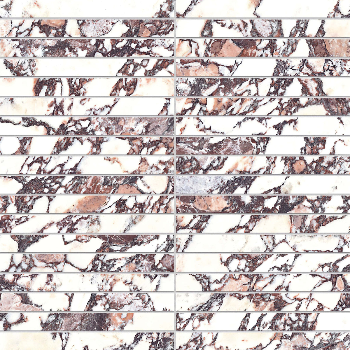 Pan American Ceramics Touche Rubis Matte Porcelain Mosaic — Stone ...