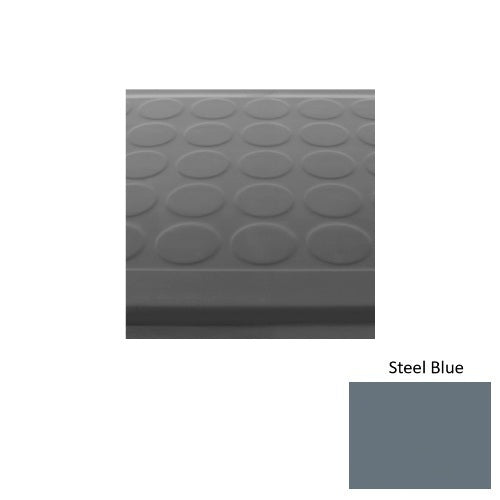 Roppe Solid 177 Steel Blue Stair Tread with Dupont Kevlar — Stone ...