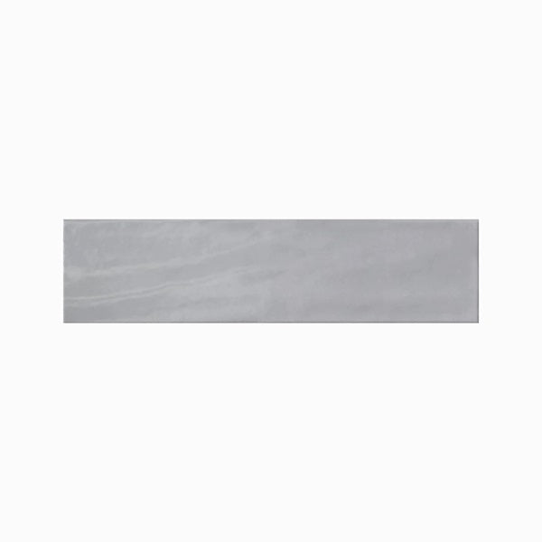 Milestone Urban Living Essential Grey Glossy Porcelain Tile — Stone ...