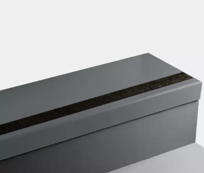 Tarkett Johnsonite 71 Storm Cloud Angle Fit Stair Tread without Riser ...