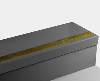 Tarkett Johnsonite TA4 Gateway Angle Fit Stair Tread without Riser ...