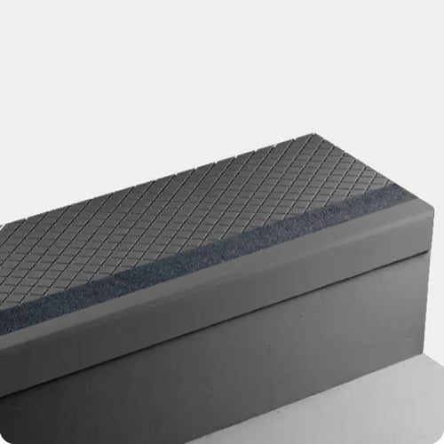 Tarkett Johnsonite 40 Black Angle Fit Stair Tread without Riser — Stone ...