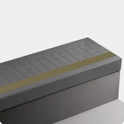 Tarkett Johnsonite 63 Burnt Umber Angle Fit Stair Tread without Riser — Stone & Tile Shoppe, Inc.