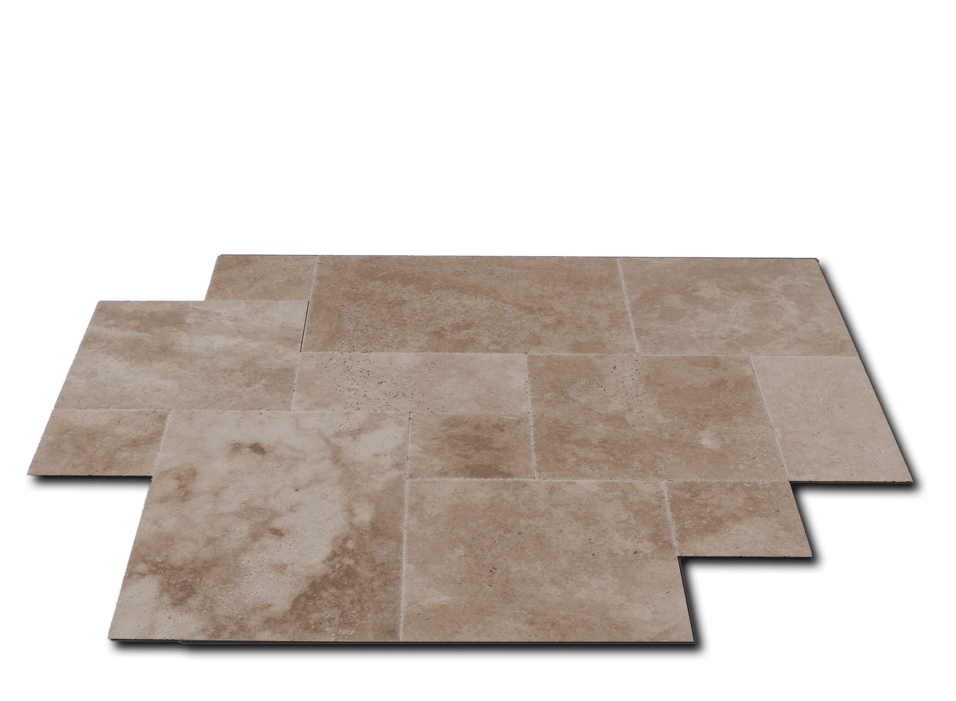 Walnut Brushed Travertine Pattern | Lowest Price — Stone & Tile Shoppe ...