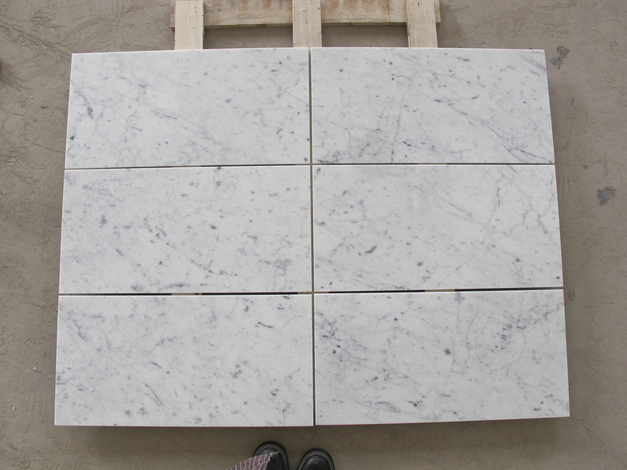 White Carrara CD Honed Marble Tile | Lowest Price — Stone & Tile Shoppe ...