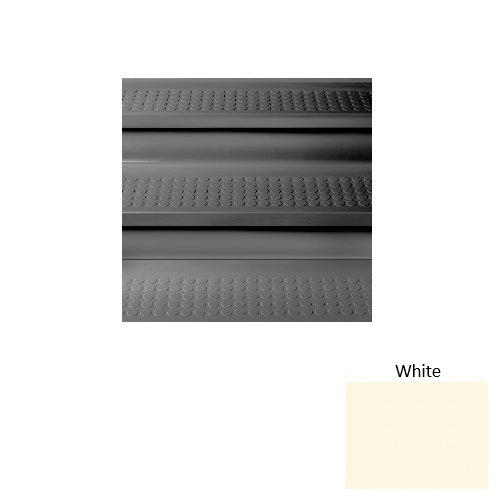 Roppe Solid 170 White Textured Rubber Stair Tread with Dupont Kevlar ...