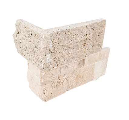 MSI Roman Beige Travertine Split Face Ledgestone | Lowest Price — Stone ...
