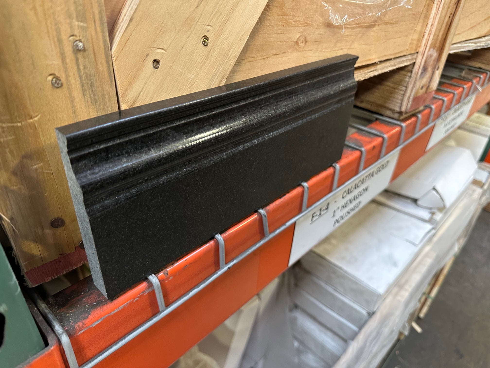 Absolute Black Granite Baseboard - 4 3/4" x 12" Polished — Stone & Tile ...