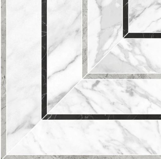 Specialty Tile Products Adonis Statuarietto Porcelain Mosaic — Stone ...