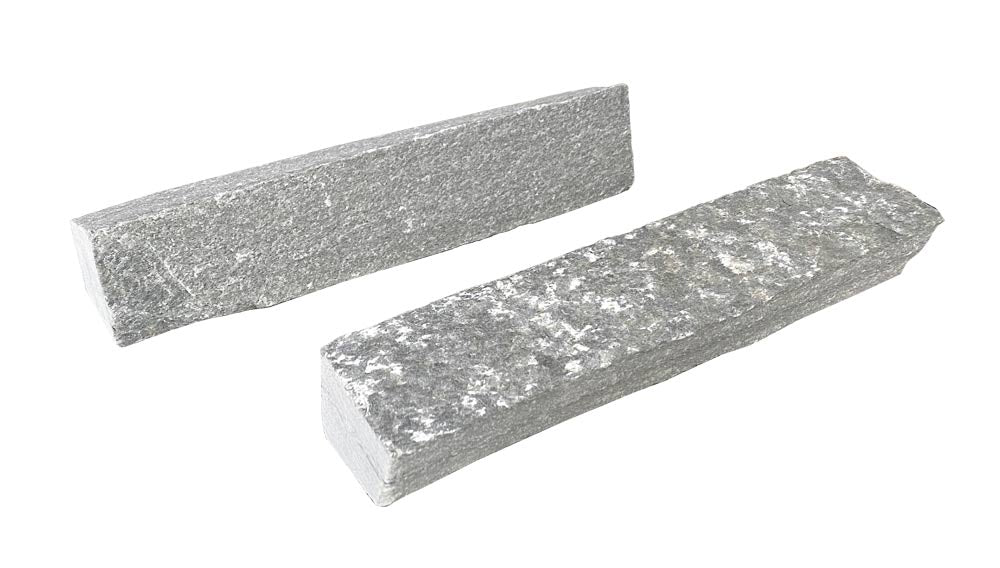 Arctic Mist Natural Cleft Face, Gauged Back Quartzite Wainscot Sill ...