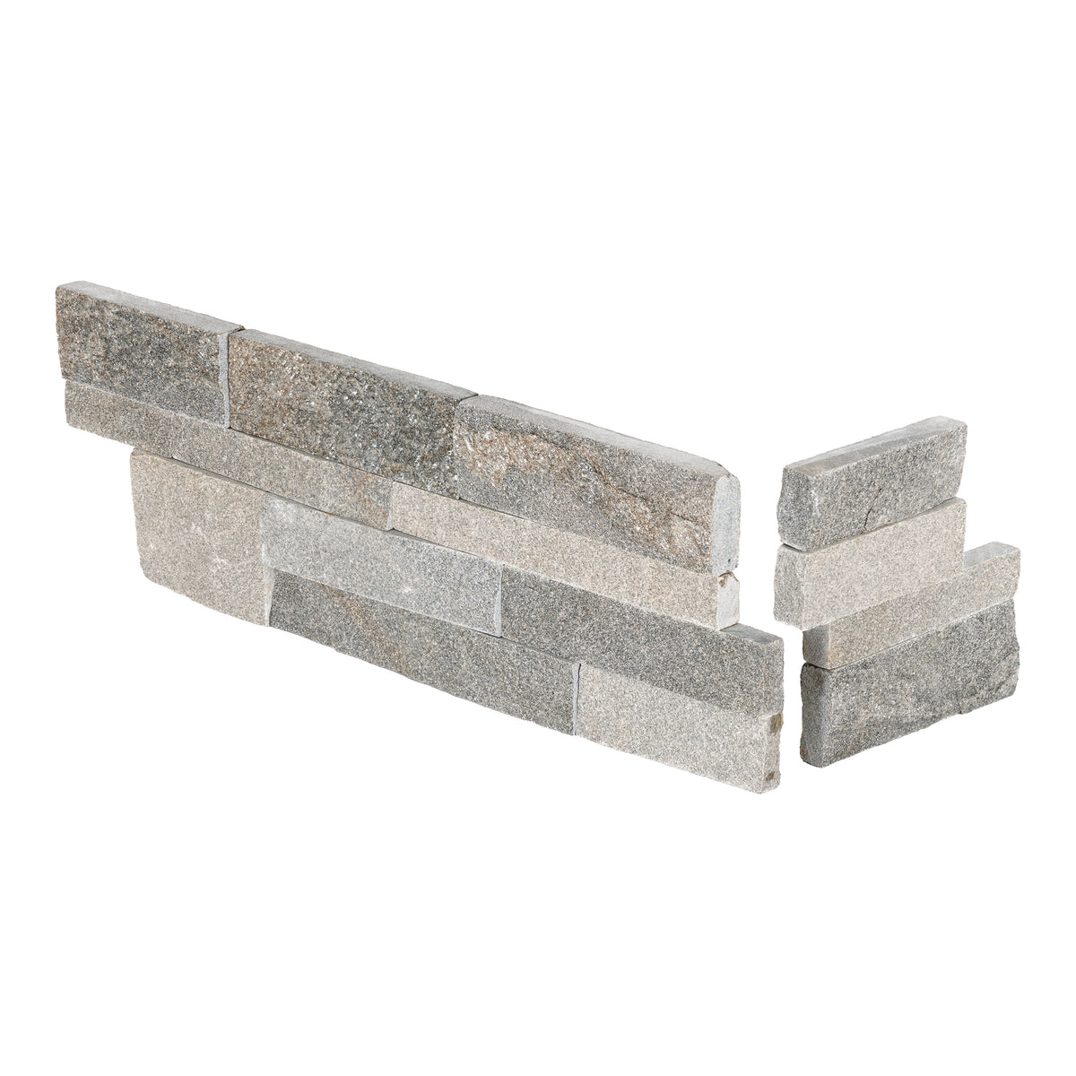 Argento Natural Cleft Face, Gauged Back Quartzite Ledgestone Corner ...
