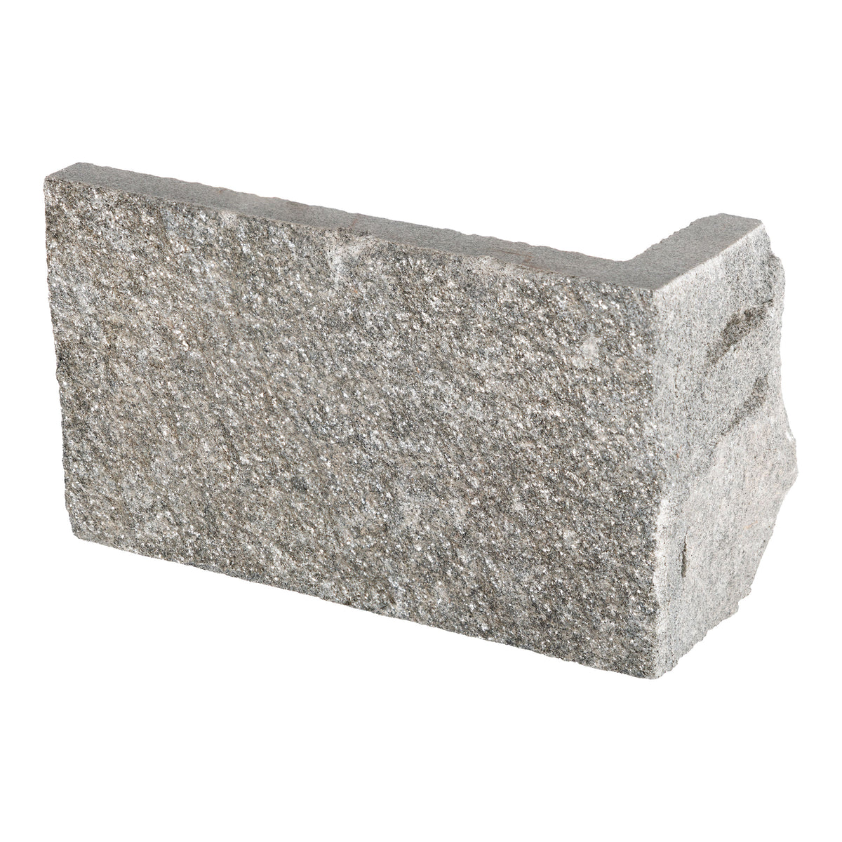 Argento Quartzite Natural Cleft Face, Gauged Back Veneer Corner — Stone ...