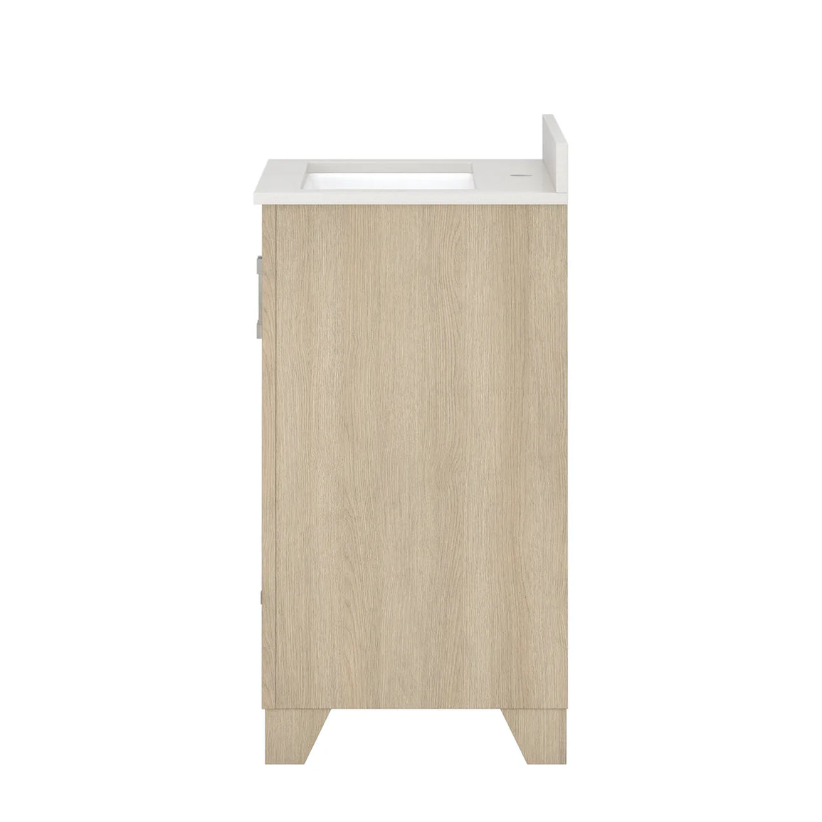 Craft + Main Ashlow Natural Oak Freestanding Single Sink Bathroom ...