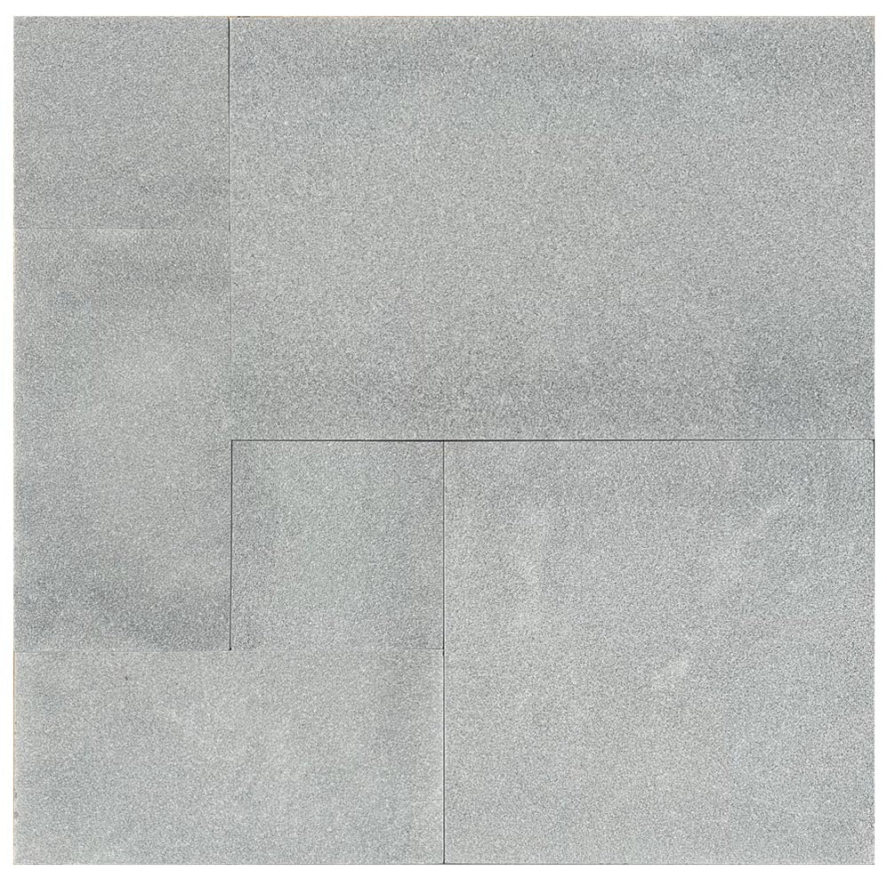 Blue Island Marble French Paver Versailles Pattern — Stone & Tile ...