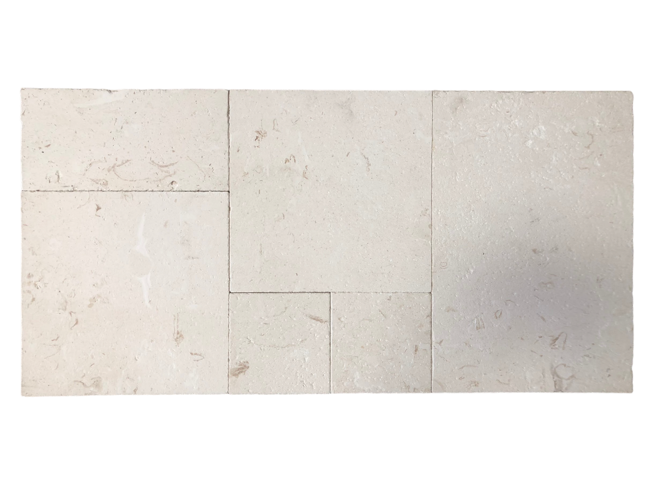 Cardinal Beige Tumbled Limestone Paver Versailles Pattern — Stone ...