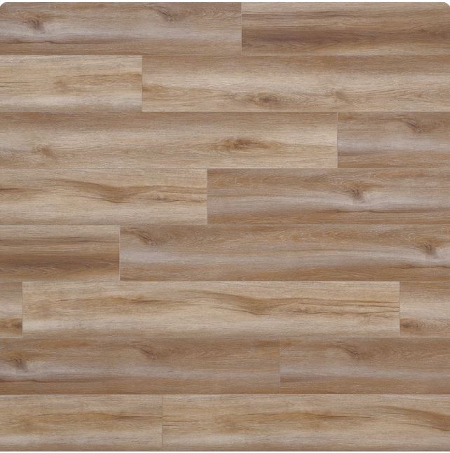 Mission Collection Cortona Maxx Blue Floral Tan Luxury Vinyl Plank ...