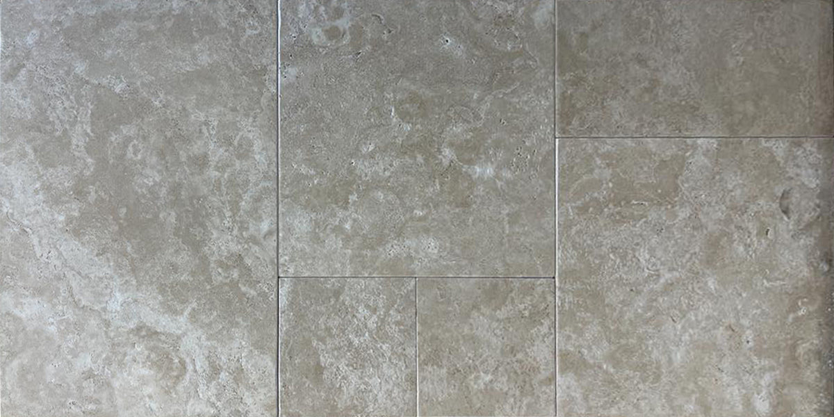Durango Tumbled Travertine Versailles Pattern | Lowest Price — Stone & Tile Shoppe, Inc.