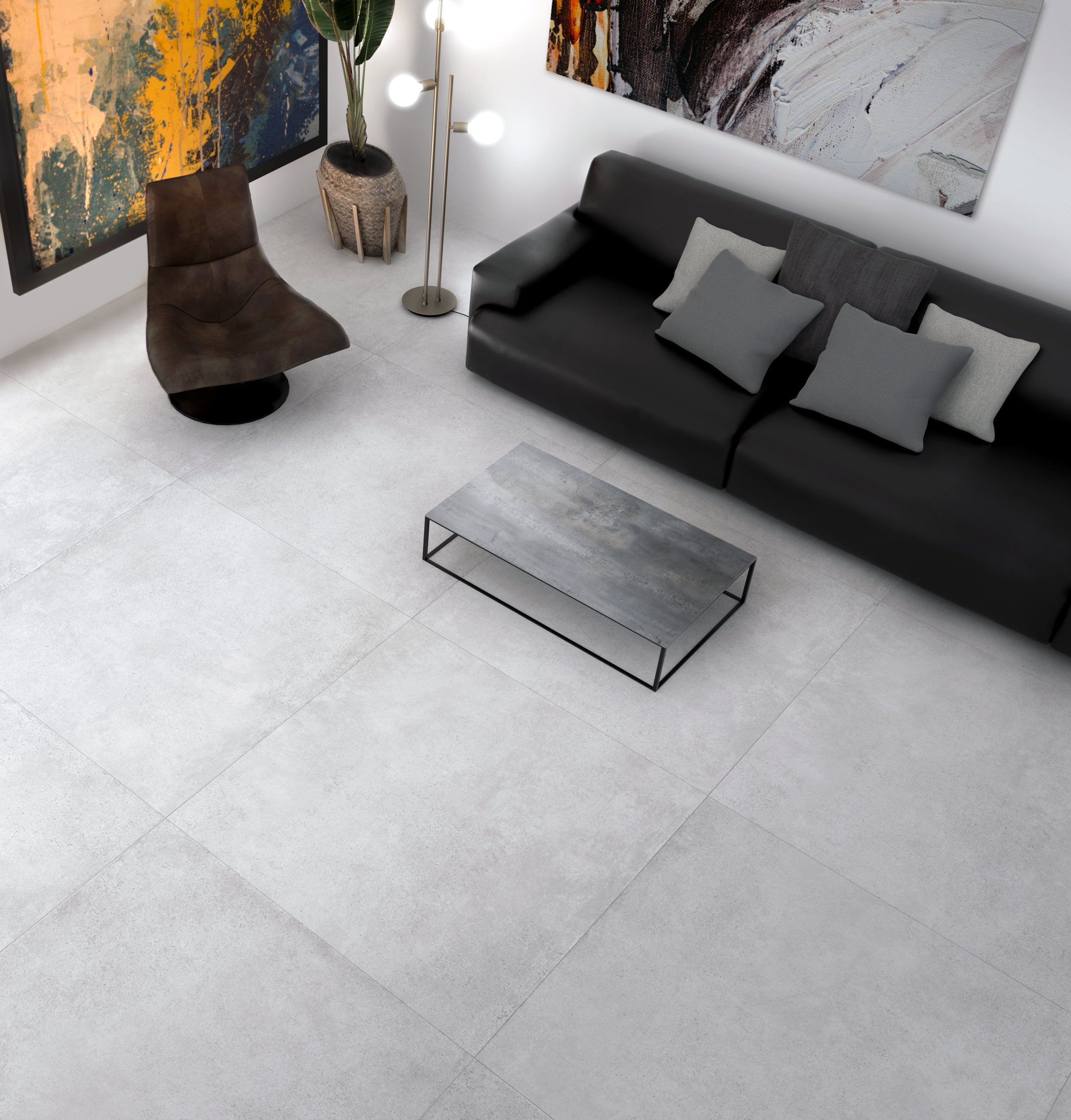 Ottimo Promenade White Matte Porcelain Tile | Lowest Price — Stone ...