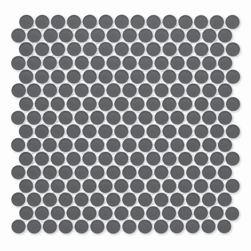 Island Stone Glass Essentials Graphite Matte Glass Mosaic — Stone ...