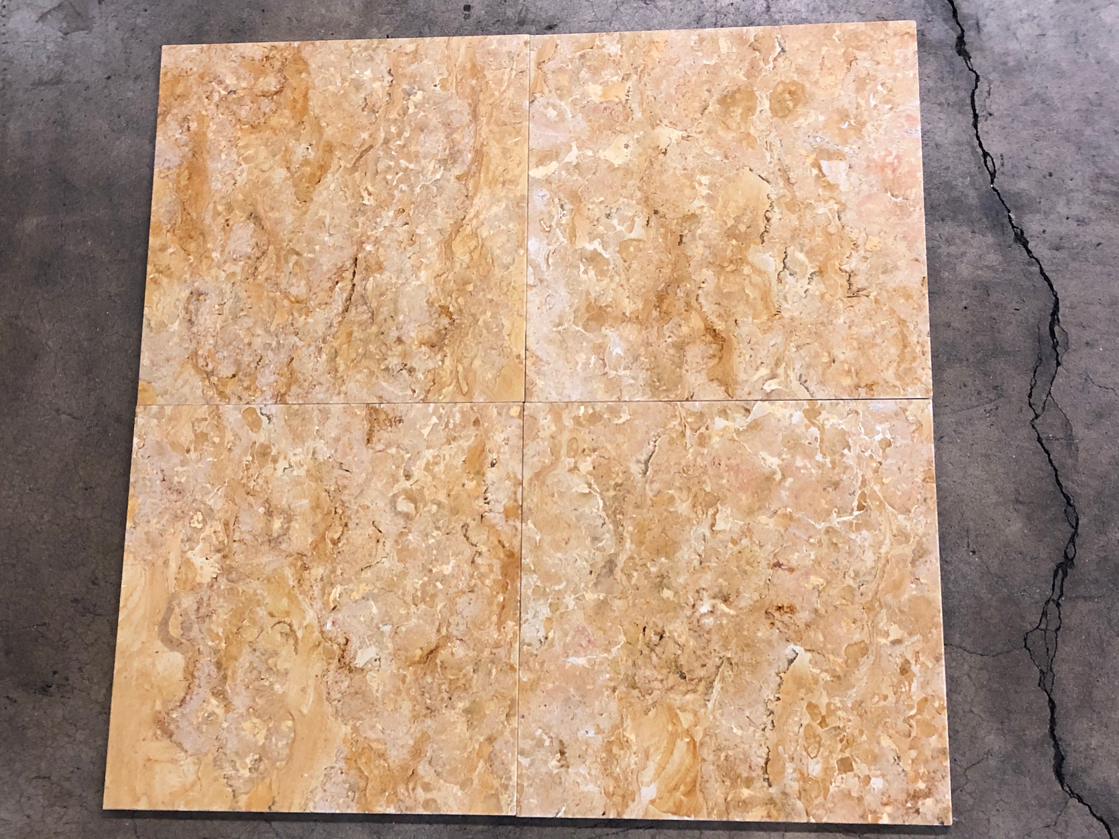 Giallo Reale Marble Tile - Polished | Stone & Tile Shoppe