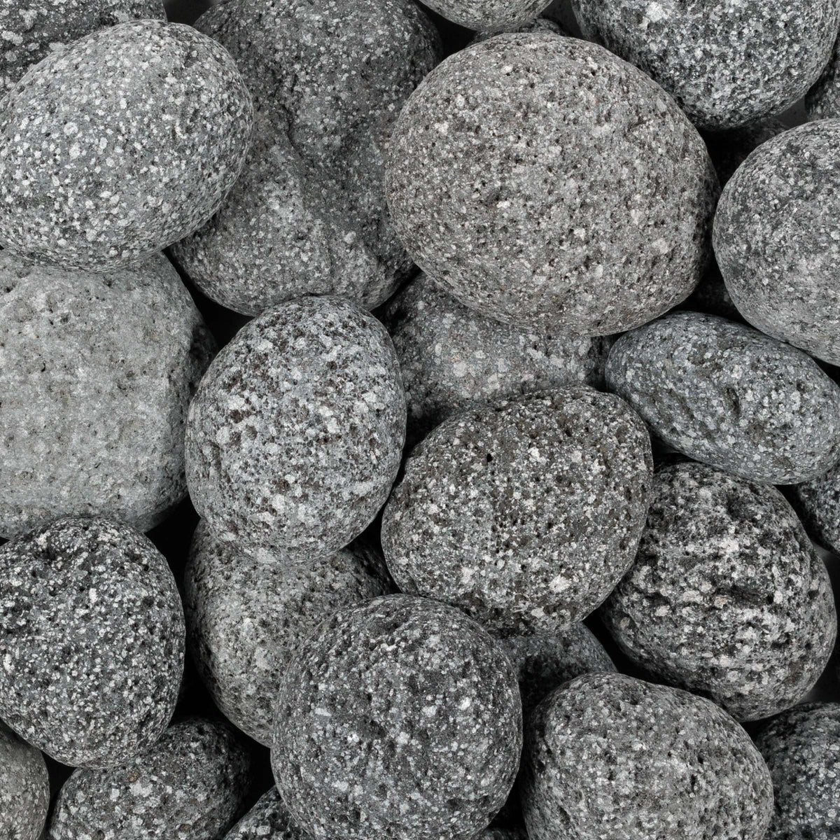 Gray Lava Medium Tumbled Basalt Loose Pebble | Lowest Price — Stone ...