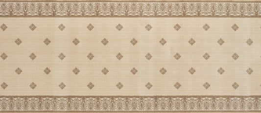 Stanton Royal Sovereign Harry Runner Cameo Pattern Wool Carpet — Stone ...