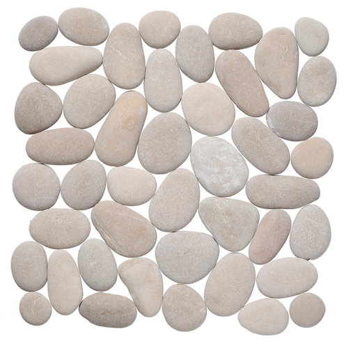 Island Stone Pebble French Tan Natural Mosaic | Lowest Price — Stone ...