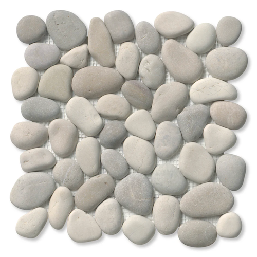 Island Stone Pebble Sepia Natural Mosaic | Lowest Price — Stone & Tile ...