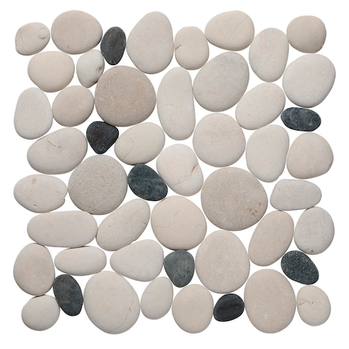 Island Stone Pebble Poppy Seed Natural Mosaic | Lowest Price — Stone ...